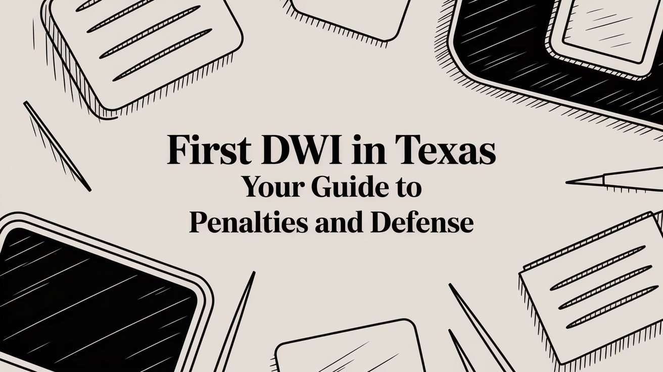 First DWI in Texas: Penalties, Defense & Your Rights in 2026