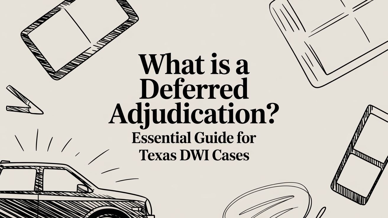 What is a Deferred Adjudication? Essential Guide for Texas DWI Cases