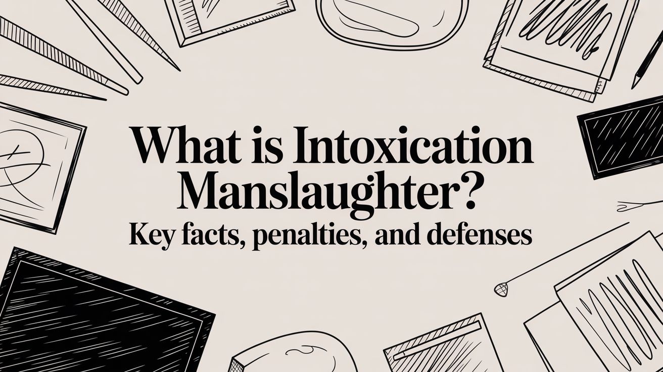 Texas Intoxication Manslaughter: Facts, Penalties & Defenses